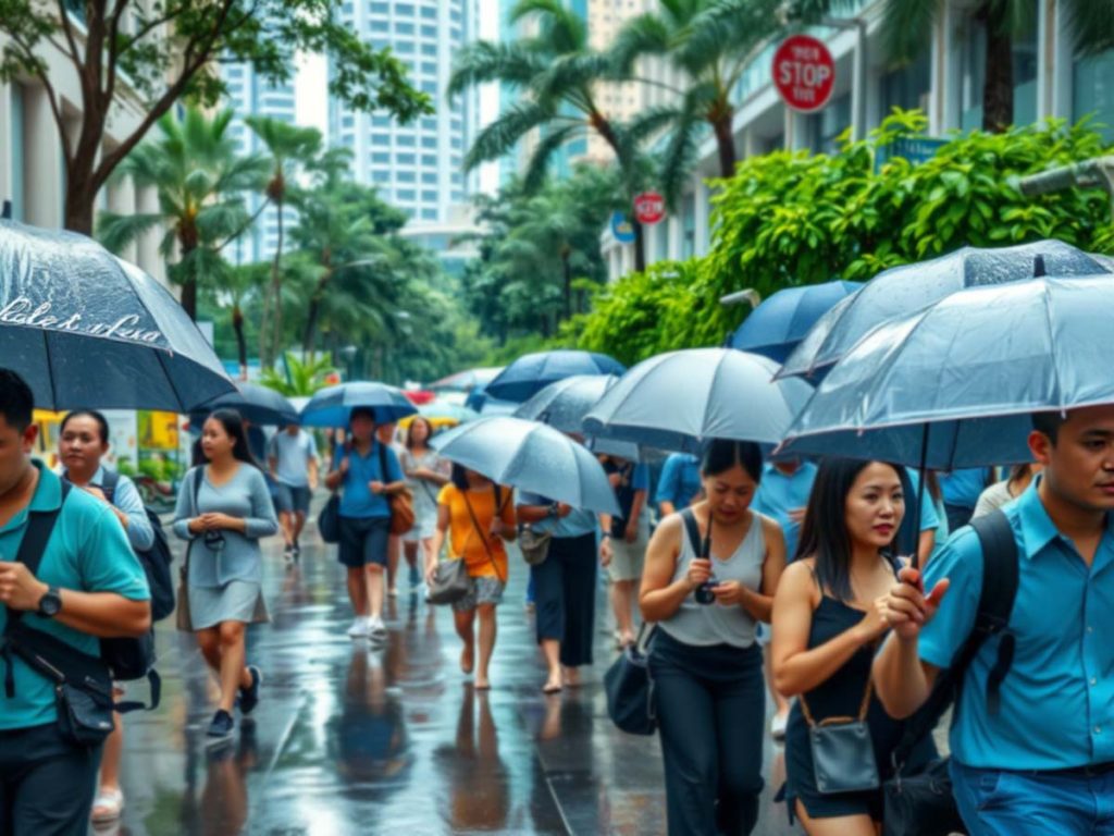 What Happens to the City When It Rains - Poskod.sg