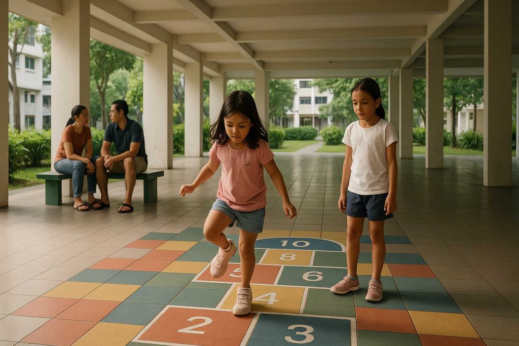 The Comfort of Singapore's Void Deck - Poskod.sg